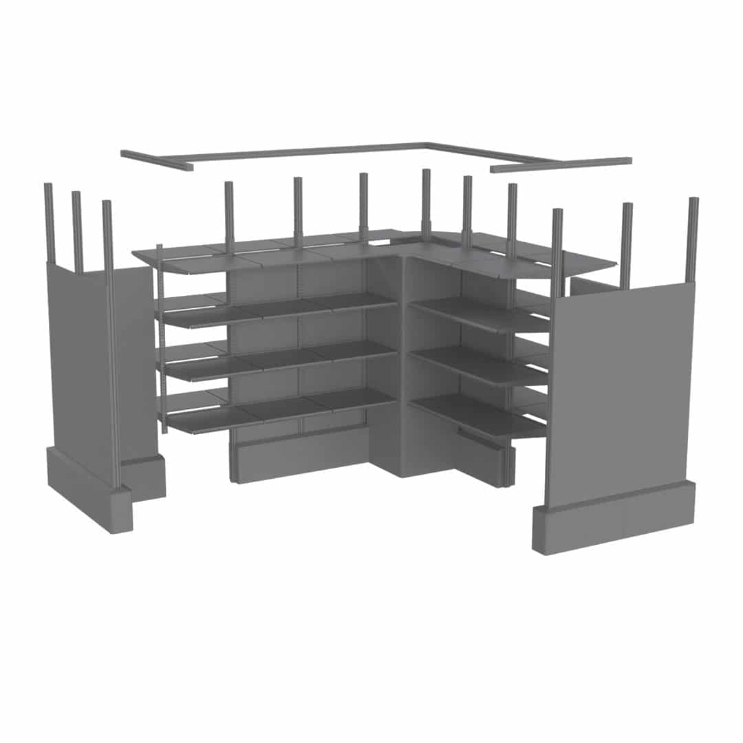 Carlson Fixtures Fast Retail Pop Up Configuration Animation - Rute Design