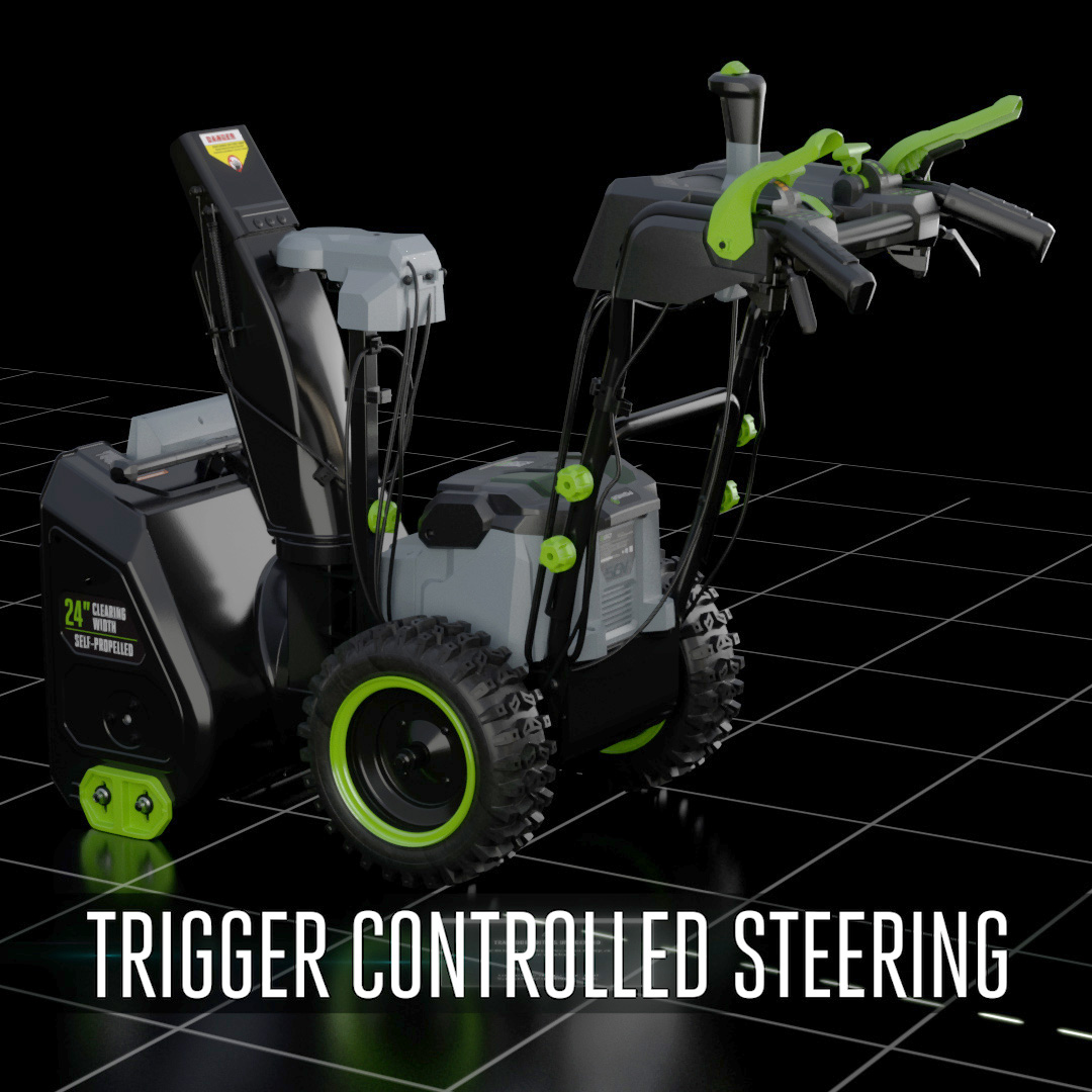 EGO 24 IN. Self-Propelled 2-Stage XP Snow Blower - Rute Design
